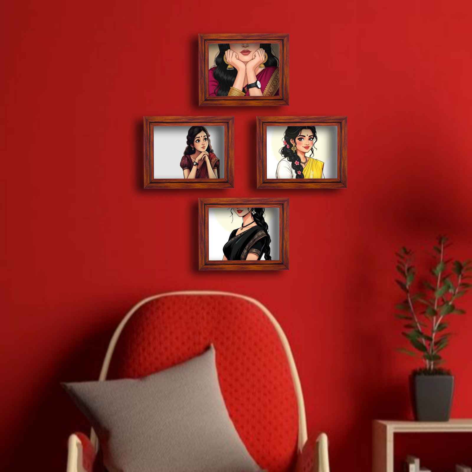 Elegant Photo Frame with Simple Edge Finish - Amber Frames